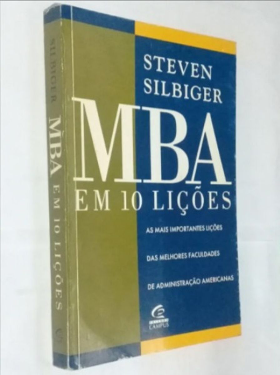 Livro Mba em 10 Lições - Steven Silbiger | Livro Usado 50633999 | enjoei