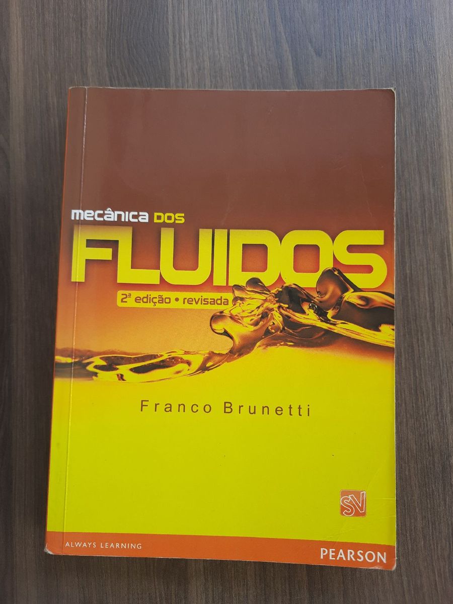 Livro Mecânica Dos Fluidos, 2a Ed, Franco Brunetti | Livro Editora ...