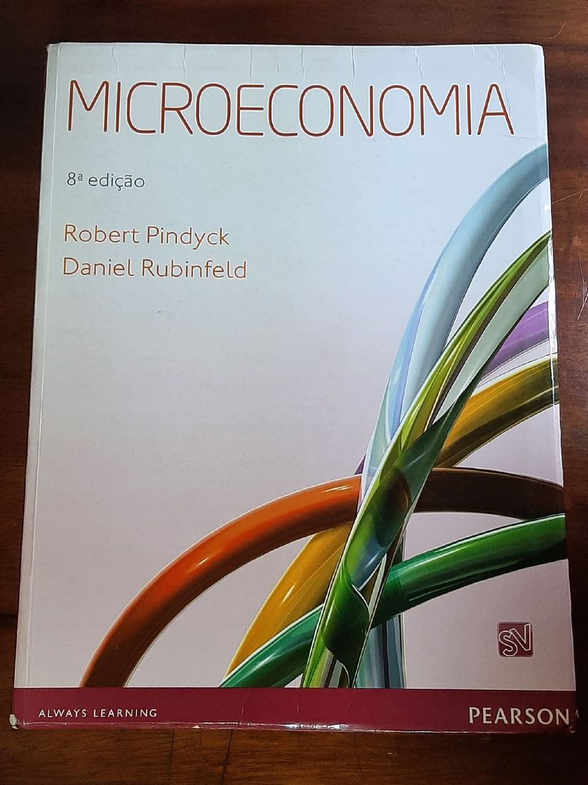 Livro Microeconomia Pindyck e Rubinfeld | Livro Pearson Usado 69299889 ...