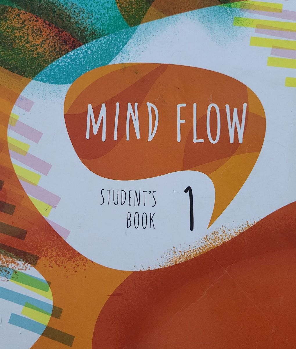 Livro Mind Flow Student's Book 1 com Sinais de Uso e Páginas Escritas a ...
