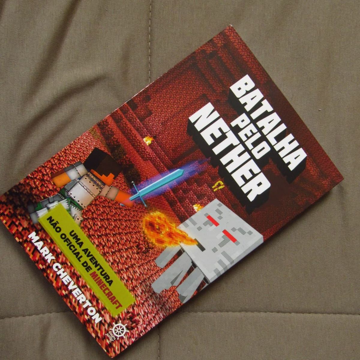 Livro Minecraft Batalha Pelo Nether | Livro Usado 62320736 | enjoei