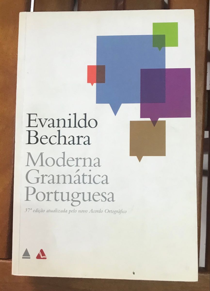 Livro Moderna Gramática Portuguesa | Livro Evanildo Bechara Usado ...