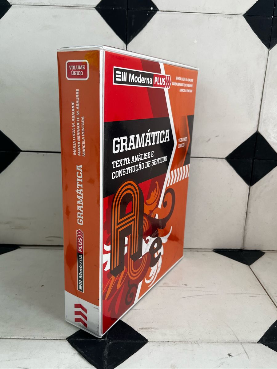 Livro Moderna Plus Gramática Texto: Análise e Construção de Sentido ...