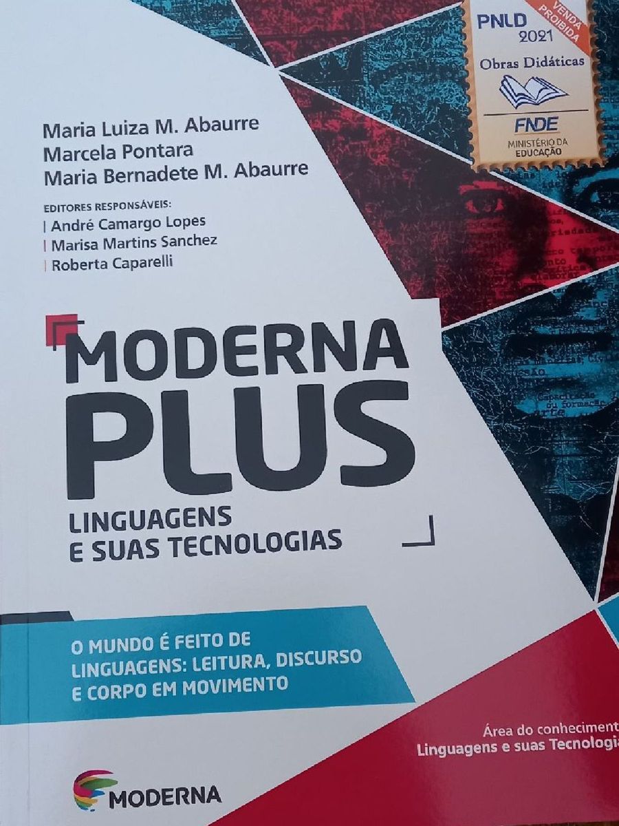 Livro Moderna Plus: Linguagens e Suas Tecnologias: O Mundo É Feito de ...