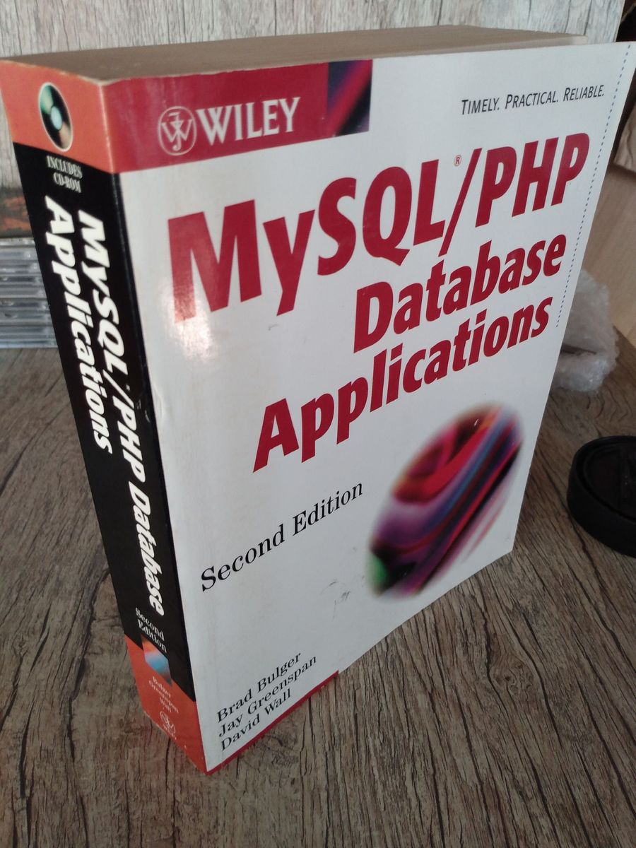 Livro Mysqlphp Database Applications Livro Wiley Usado 56008479 Enjoei