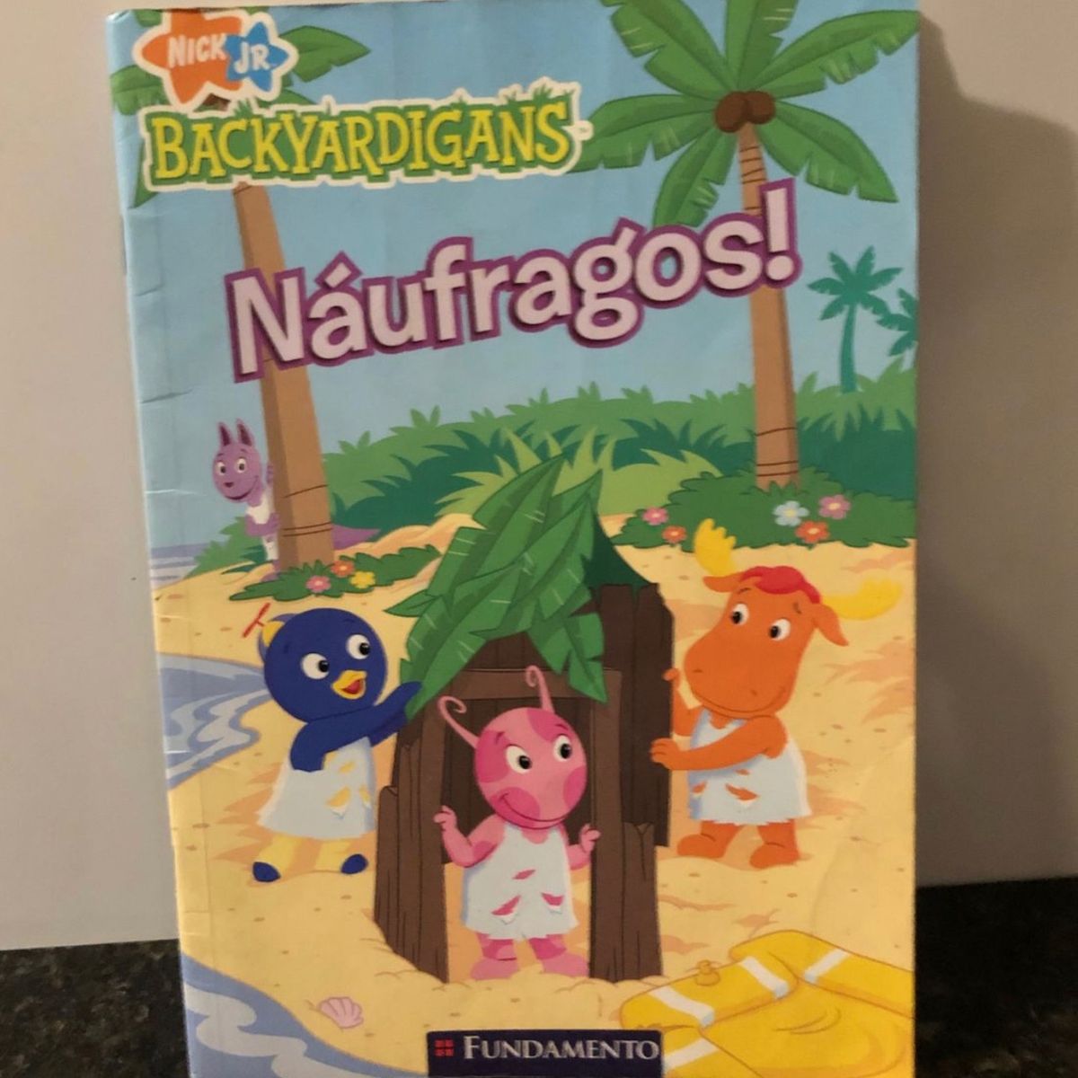 Livro Náufragos Backyardigans Editora Fundamento Nick Jr | Livro ...