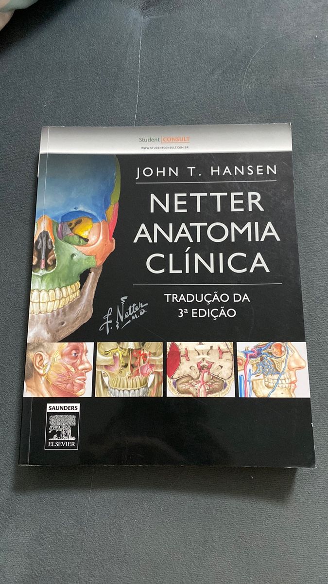 Livro Netter Anatomia Clínica | Livro Elsevier Usado 84611293 | enjoei
