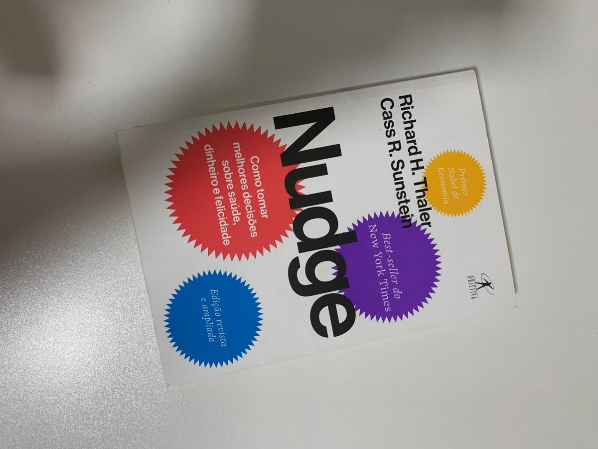 Livro Nudge | Livro Editora Objetiva Usado 80018120 | enjoei