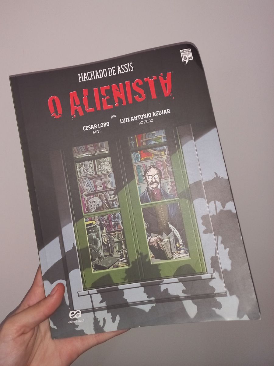 Livro: "o Alienista"- Machado de Assis Versão Clássicos Brasileiros em ...