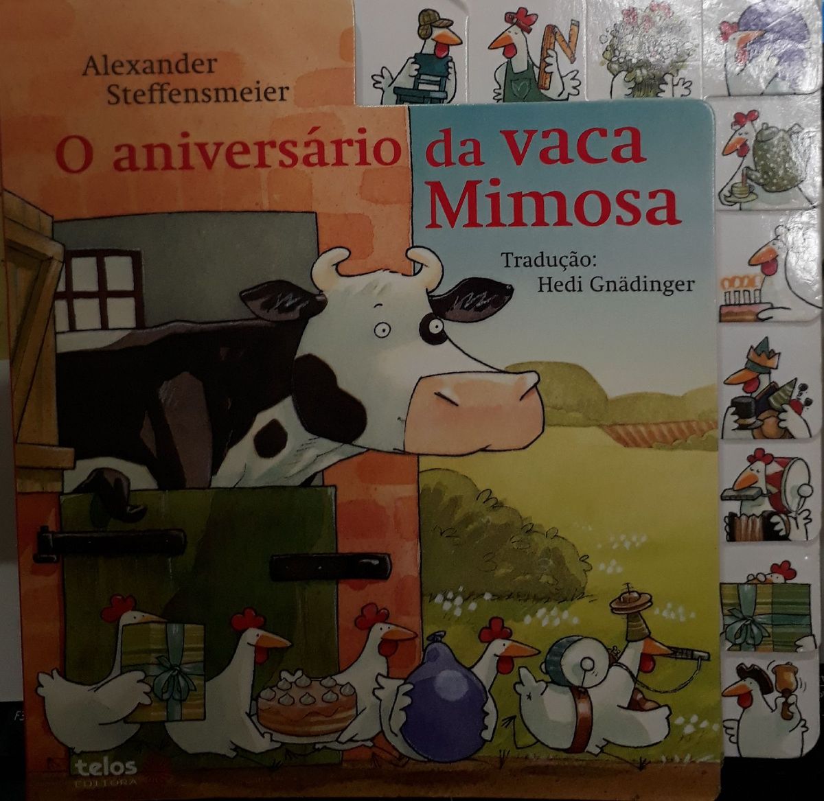 Livro: O Aniversário da Vaca Mimosa | Livro Editora Telos Usado ...