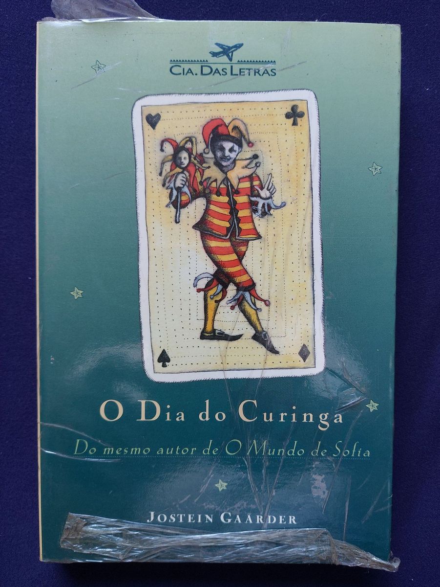 Livro "o Dia do Curinga", Jostein Gaarder, Ed 1995 | Livro Companhia ...