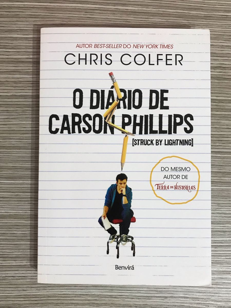 Livro O Diário de Carson Phillips | Livro Editora Benvira Usado ...