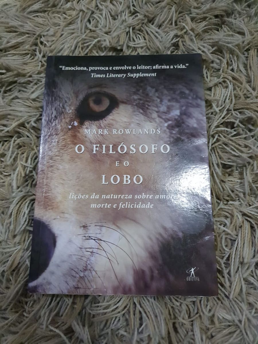 Livro O Filósofo e O Lobo | Livro Objetiva Usado 74559899 | enjoei