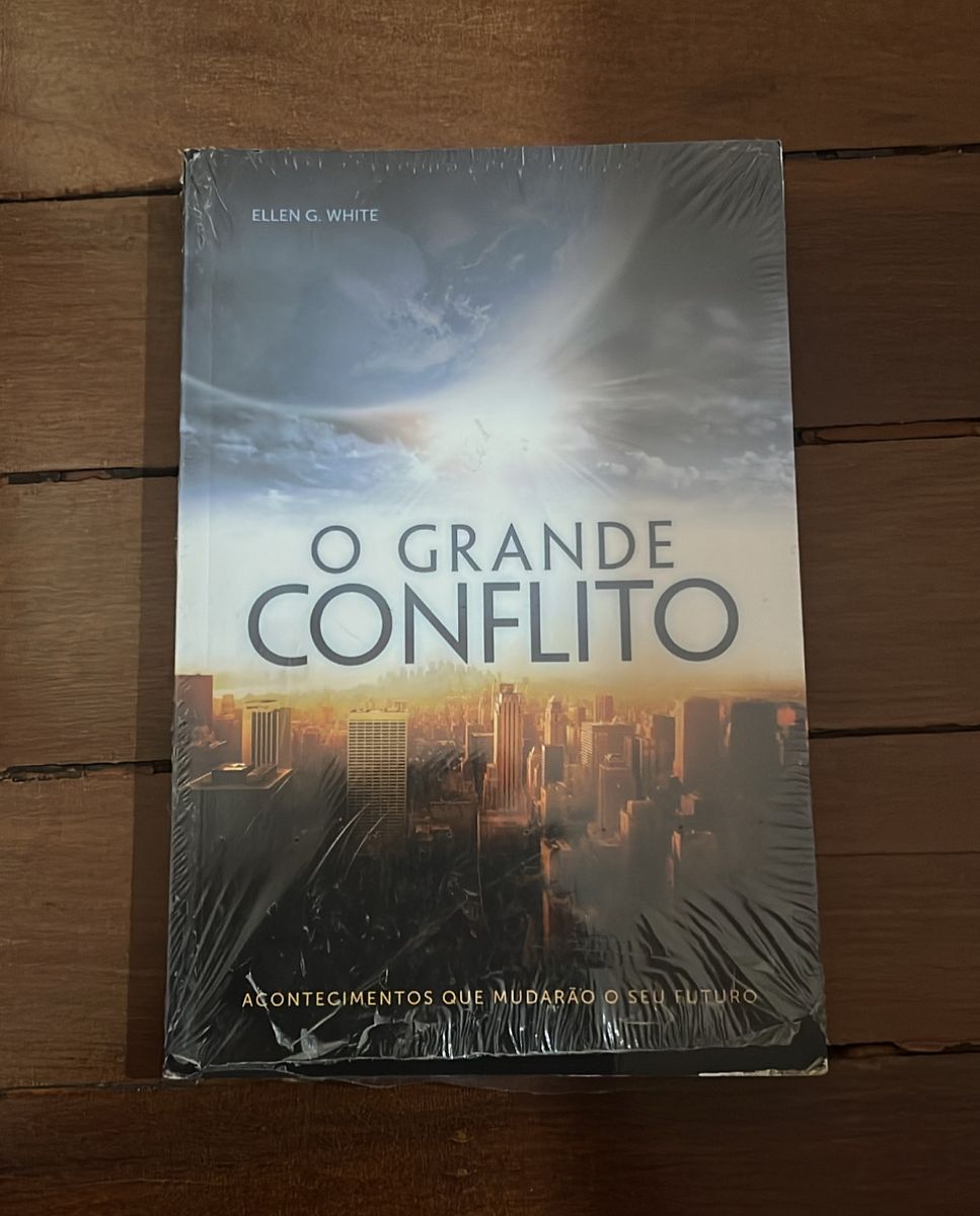 Livro O Grande Conflito | Livro Livro O Grande Conflito Nunca Usado ...