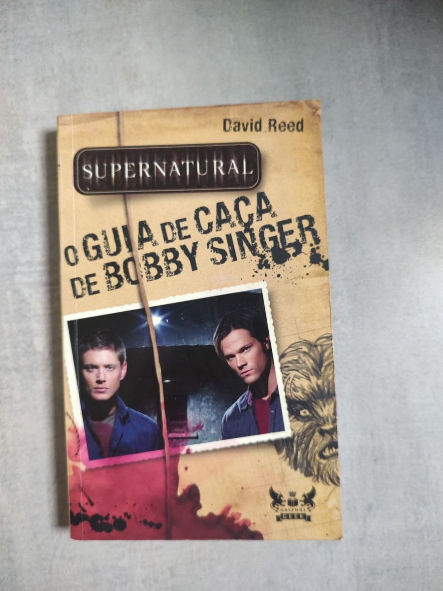Livro O Guia de Caça de Bobby Singer | Livro Gryphus Nunca Usado ...