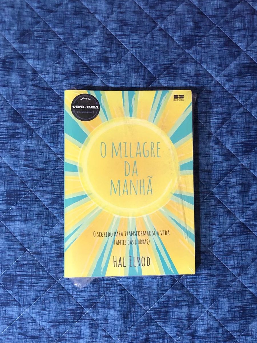 Livro O Milagre Da Manhã E O Milagre Da Manhã Para Transformar Seu