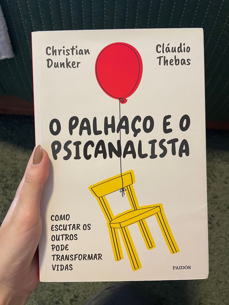 Livro O Palhaço e O Psicanalista | Livro Nunca Usado 84465166 | enjoei
