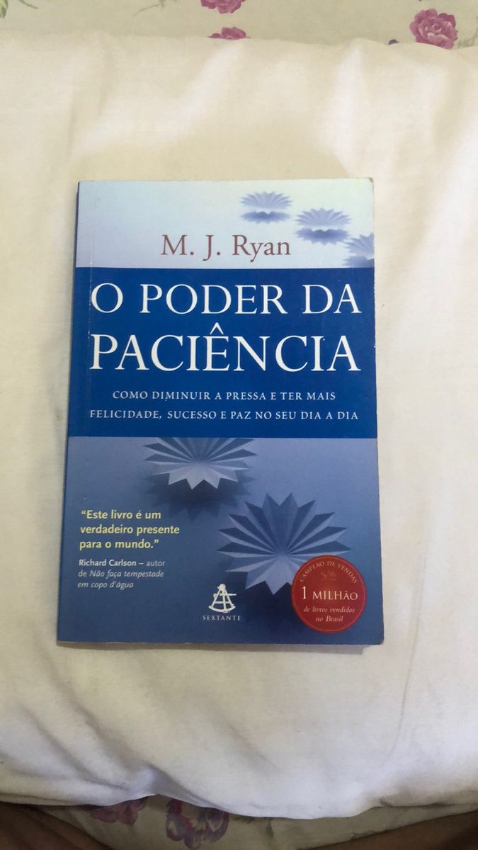 Livro O Poder da Paciência | Livro Sextante Usado 86291324 | enjoei