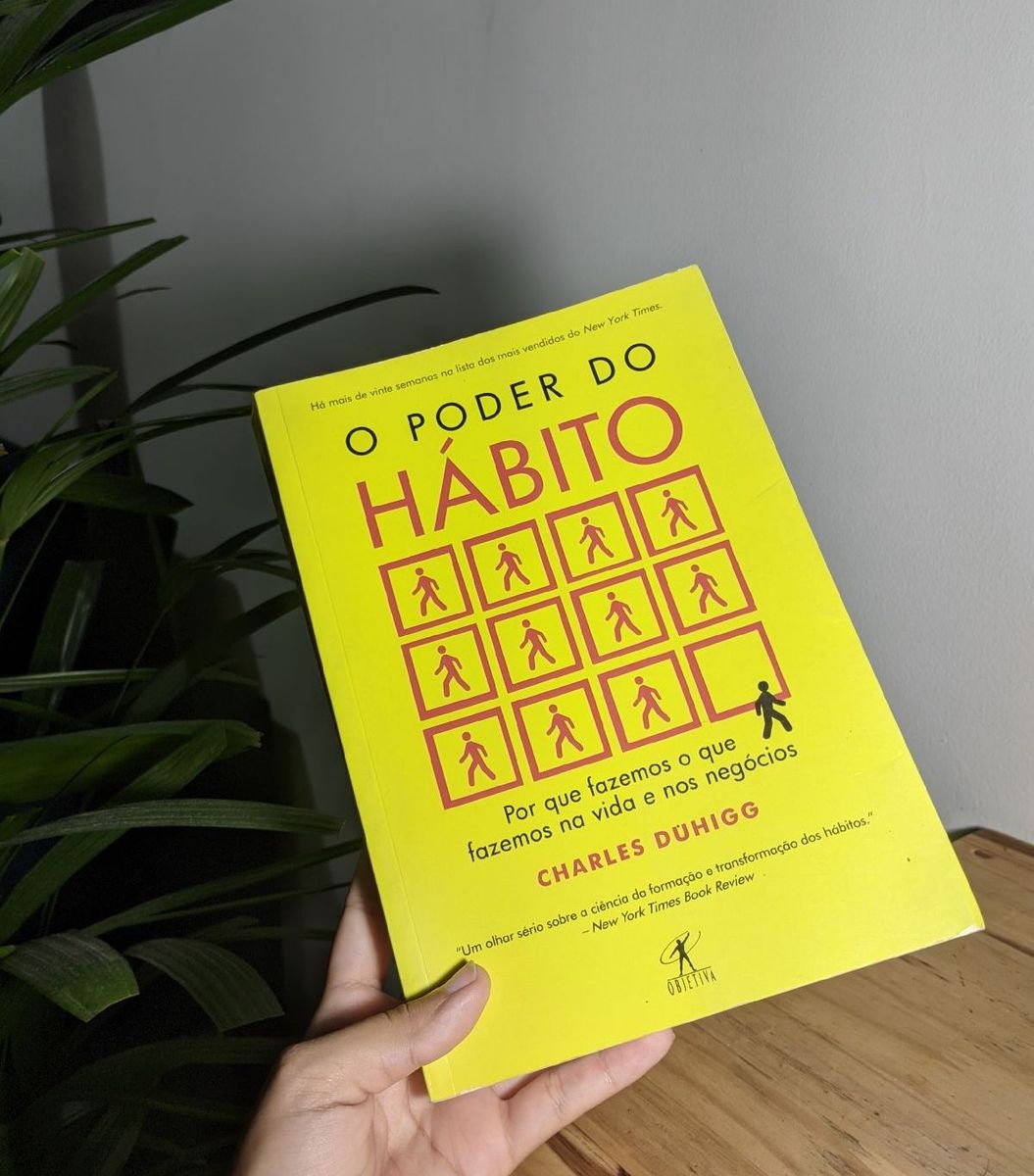 Livro: O Poder do Hábito, Charles Duhigg | Livro Usado 95240376 | enjoei