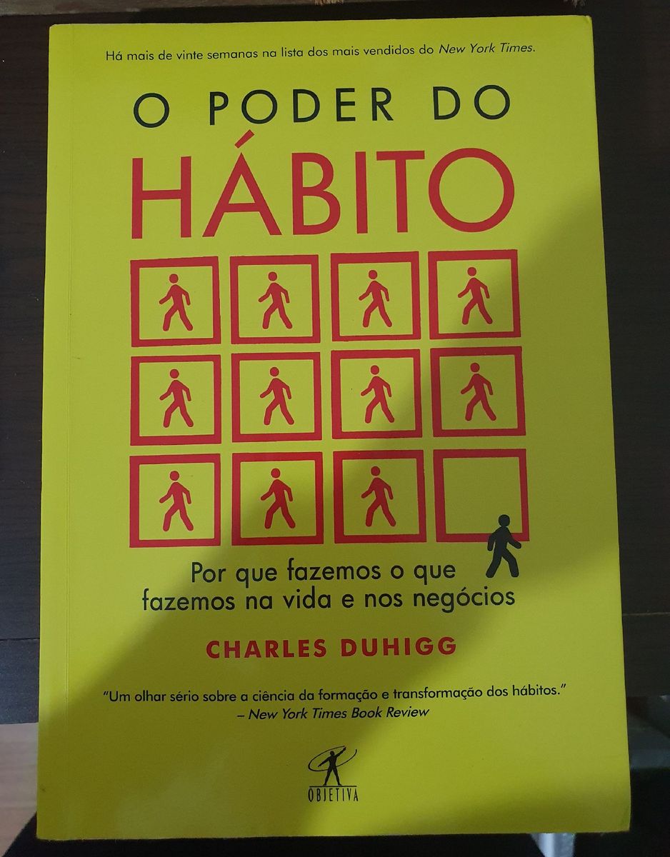 Livro O Poder do Hábito | Livro Objetiva Usado 58739853 | enjoei