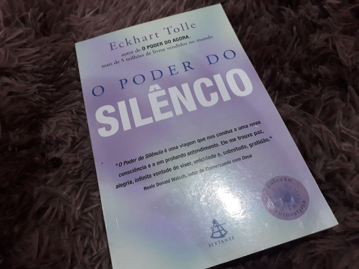 Livro O Poder do Silêncio. | Livro Sextante Nunca Usado 47288383 | enjoei
