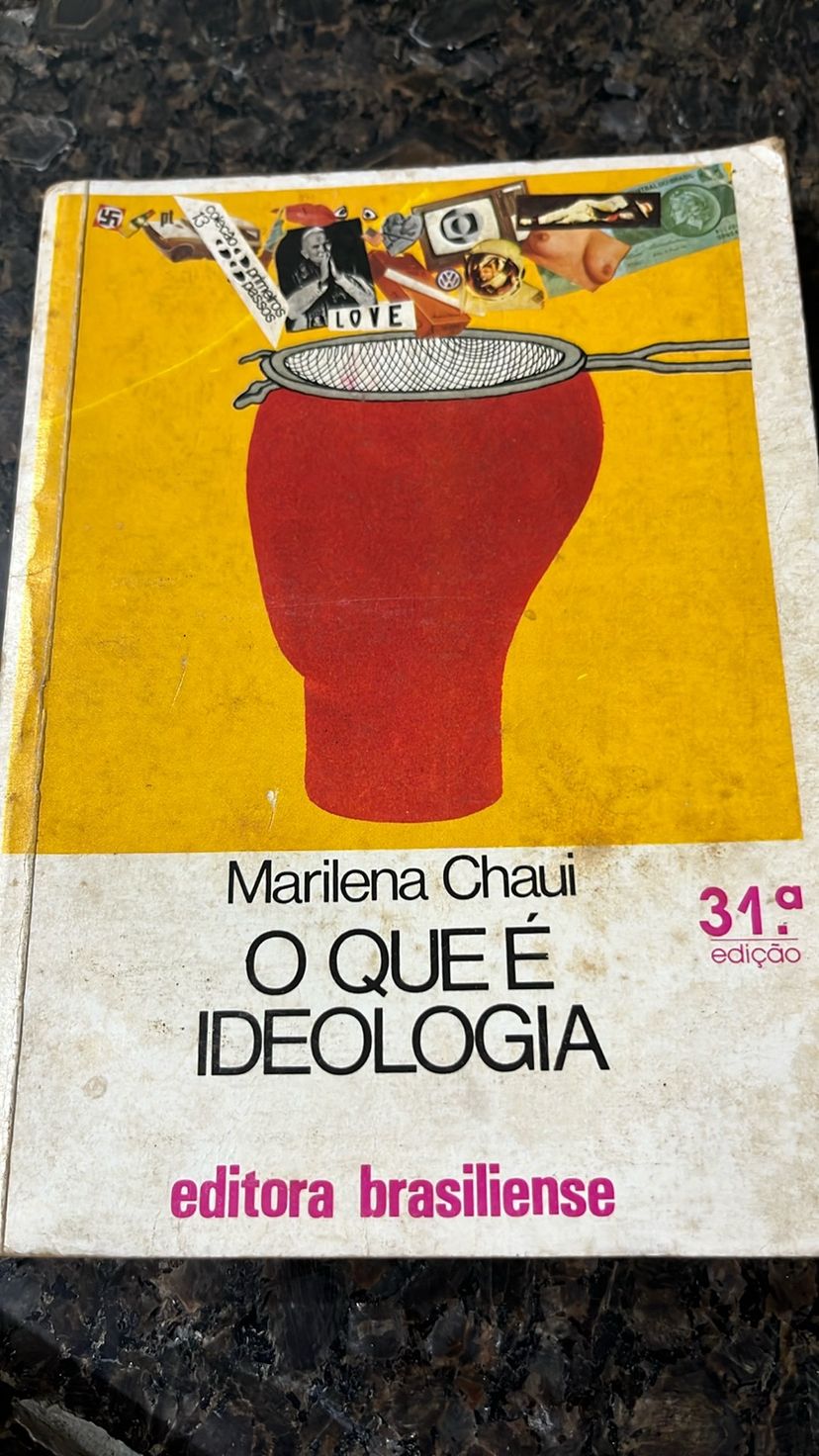 Livro O Que Ideologia Marilena Chaui | Livro Brasiliense Usado 99760255 | enjoei