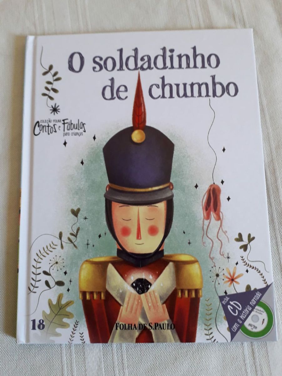 Livro O Soldadinho de Chumbo Acompanha Um Cd | Livro Folha De S.Paulo ...