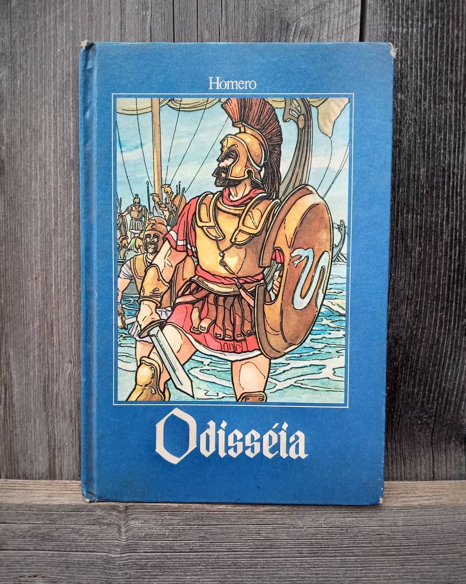 Livro Odisséia - Homero (adaptação: Diana Stewart. Ilustrações: Konrad ...