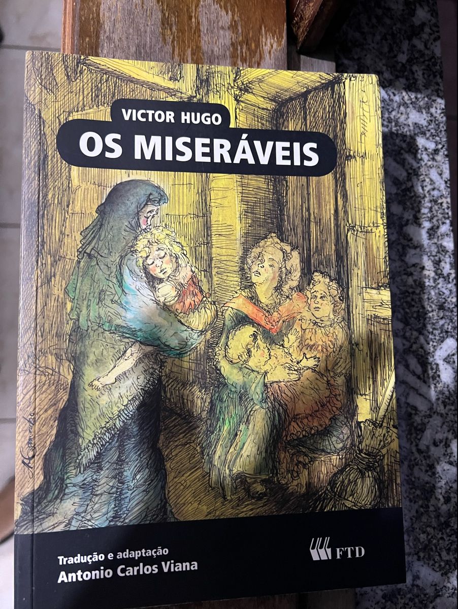 Livro Os Miseráveis Vitor Hugo | Livro Victor Hugo Nunca Usado 82567326 ...