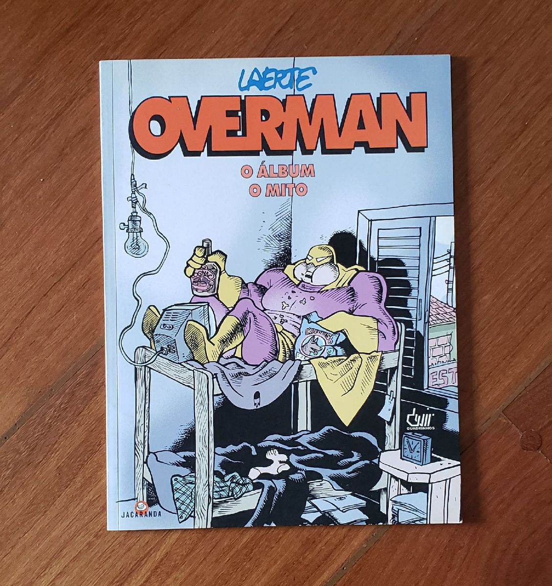 Livro Overman O Álbum O Mito de Laerte | Livro Laerte Usado 79878246 ...