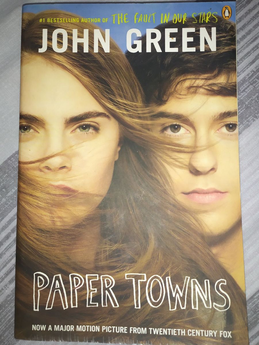 Livro Paper Towns (cidade de Papel) | Livro Penguin Books Nunca Usado ...