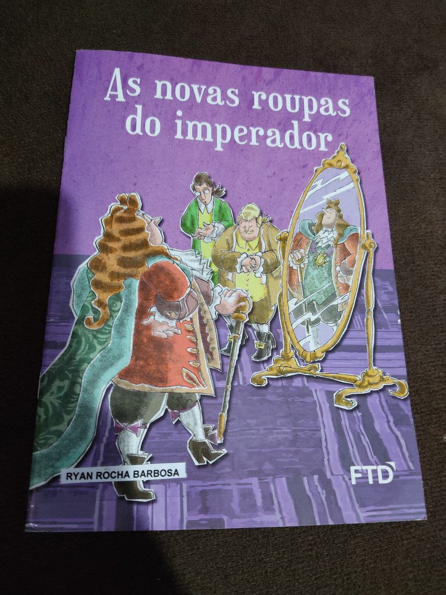 Livro Paradidático As Novas Roupas do Imperador | Livro Ftd Usado ...