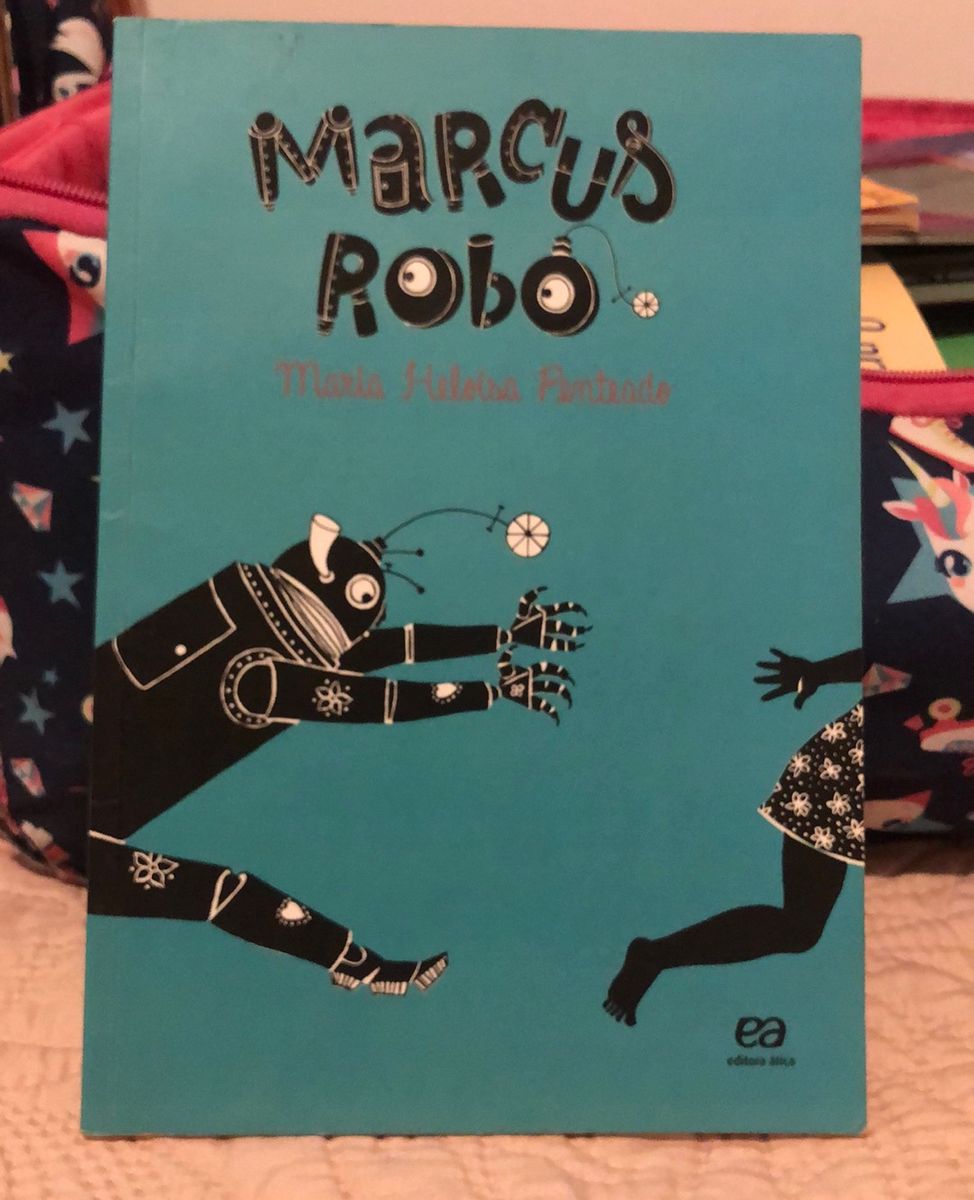 Livro Paradidático Marcus Robô | Item Infantil Editora ática Nunca ...