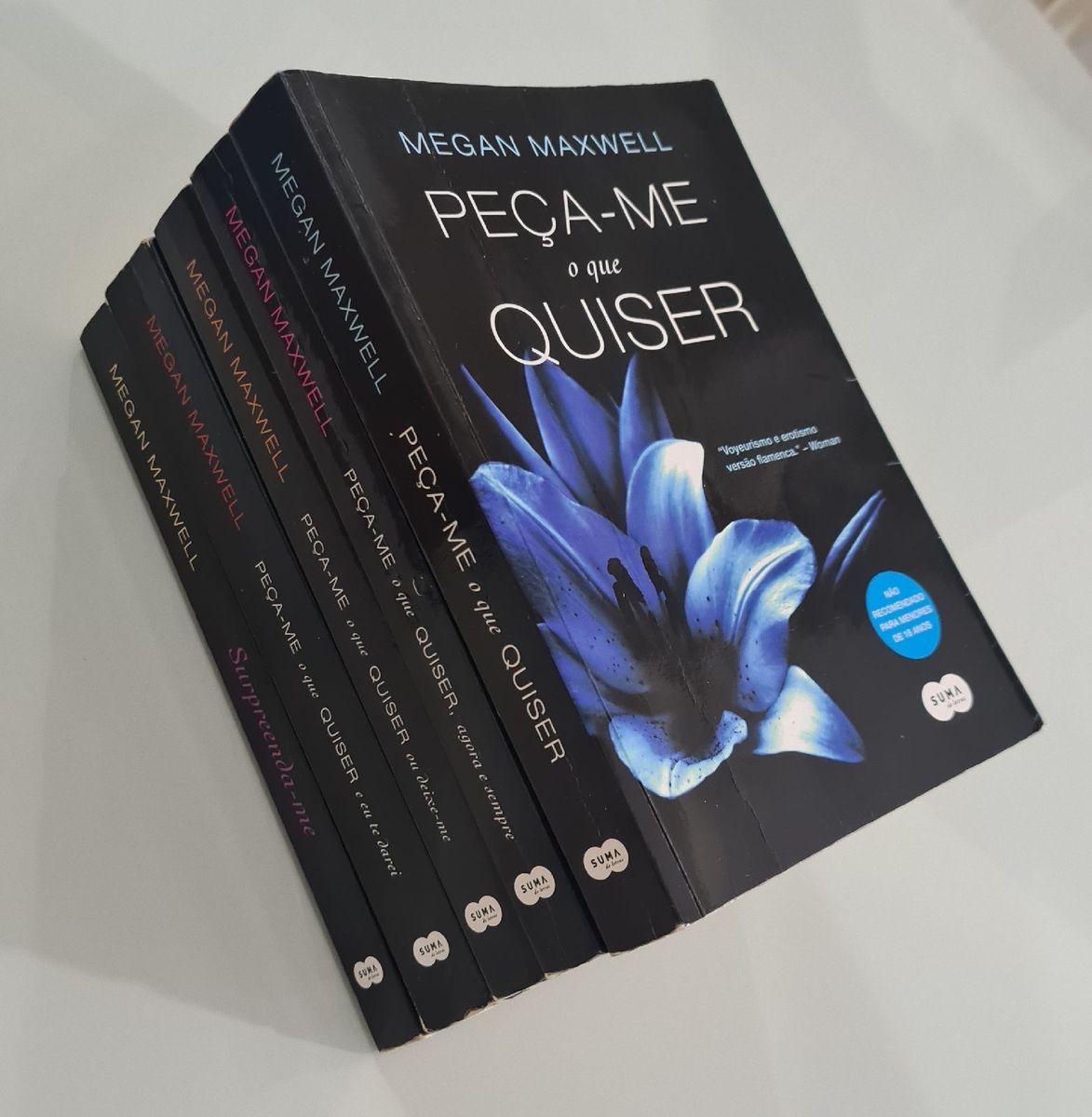 Peça-me O Que Quiser Livro Kit 5 Livros Trioligia | Livro Suma De ...