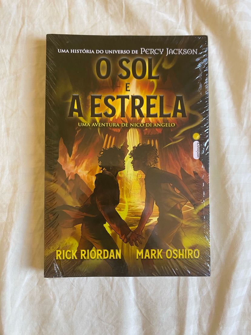 Livro Percy Jackson O Sol e a Estrela Uma Aventura de Nico Di Angelo ...