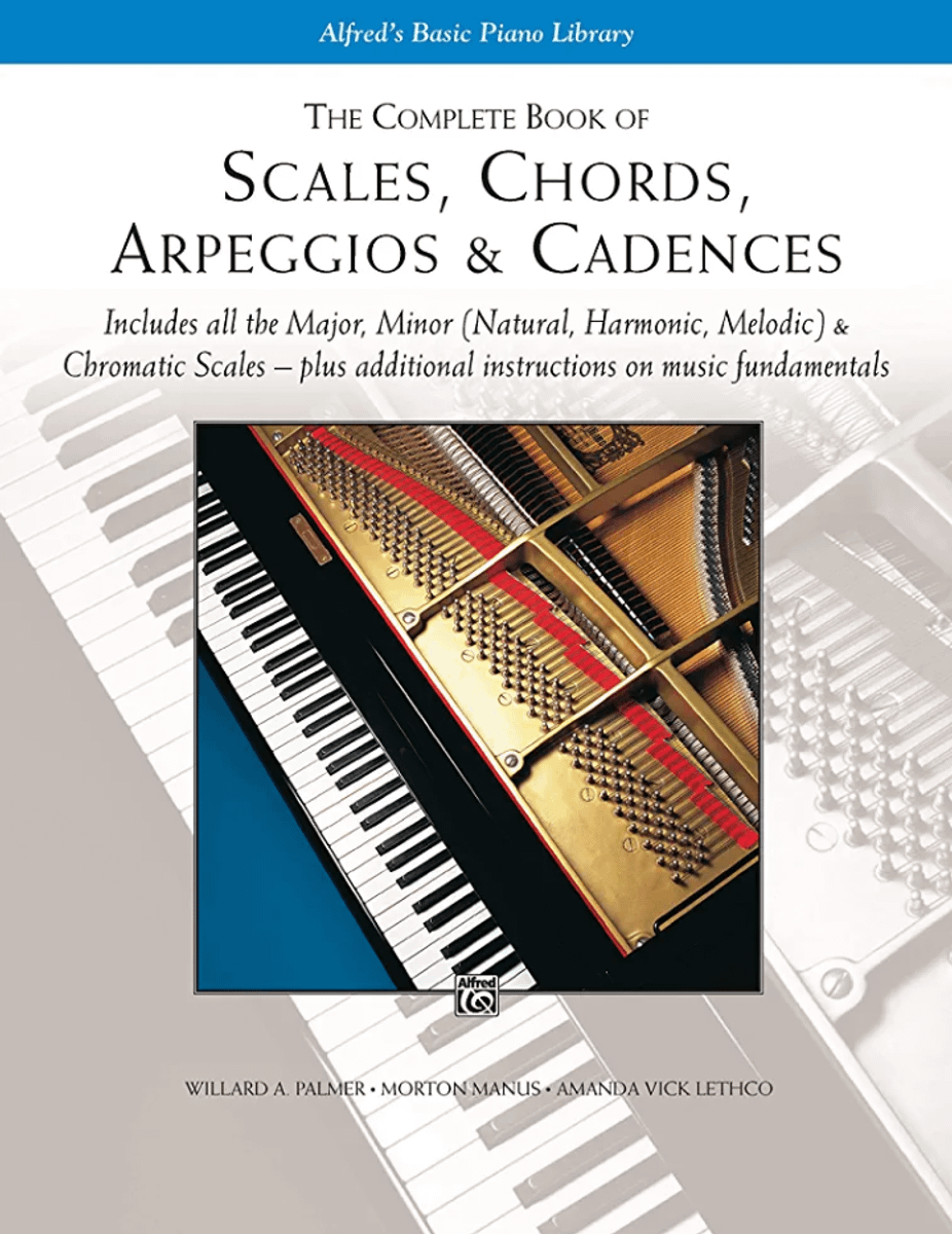 Livro Piano The Complete Book Of Scales Chords Arpeggios Cadences ...