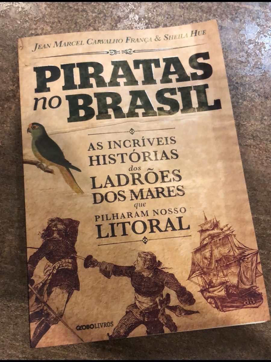 Livro Piratas No Brasil | Livro Globo Livros Usado 69458085 | enjoei