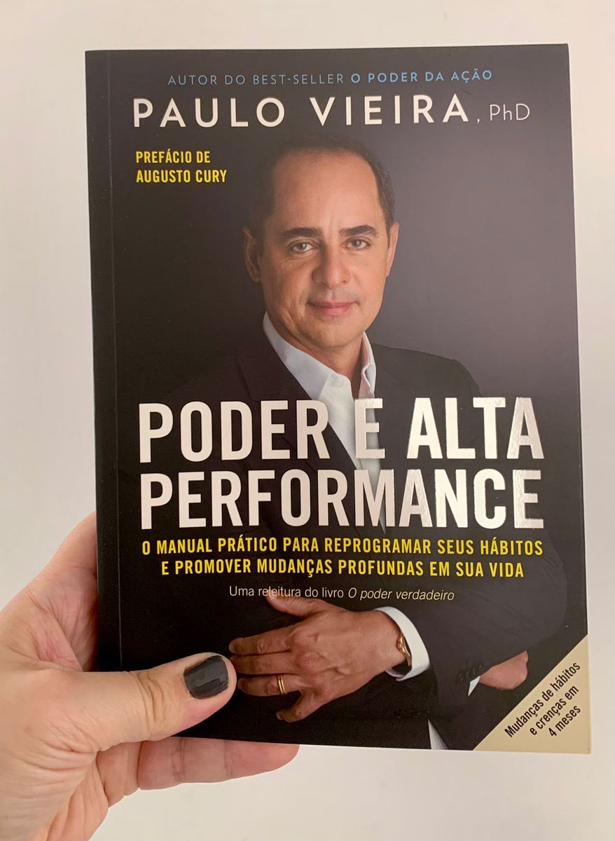 Livro "poder e Alta Performance" - Paulo Vieira | Livro Editora Gente Usado 86791490 | enjoei