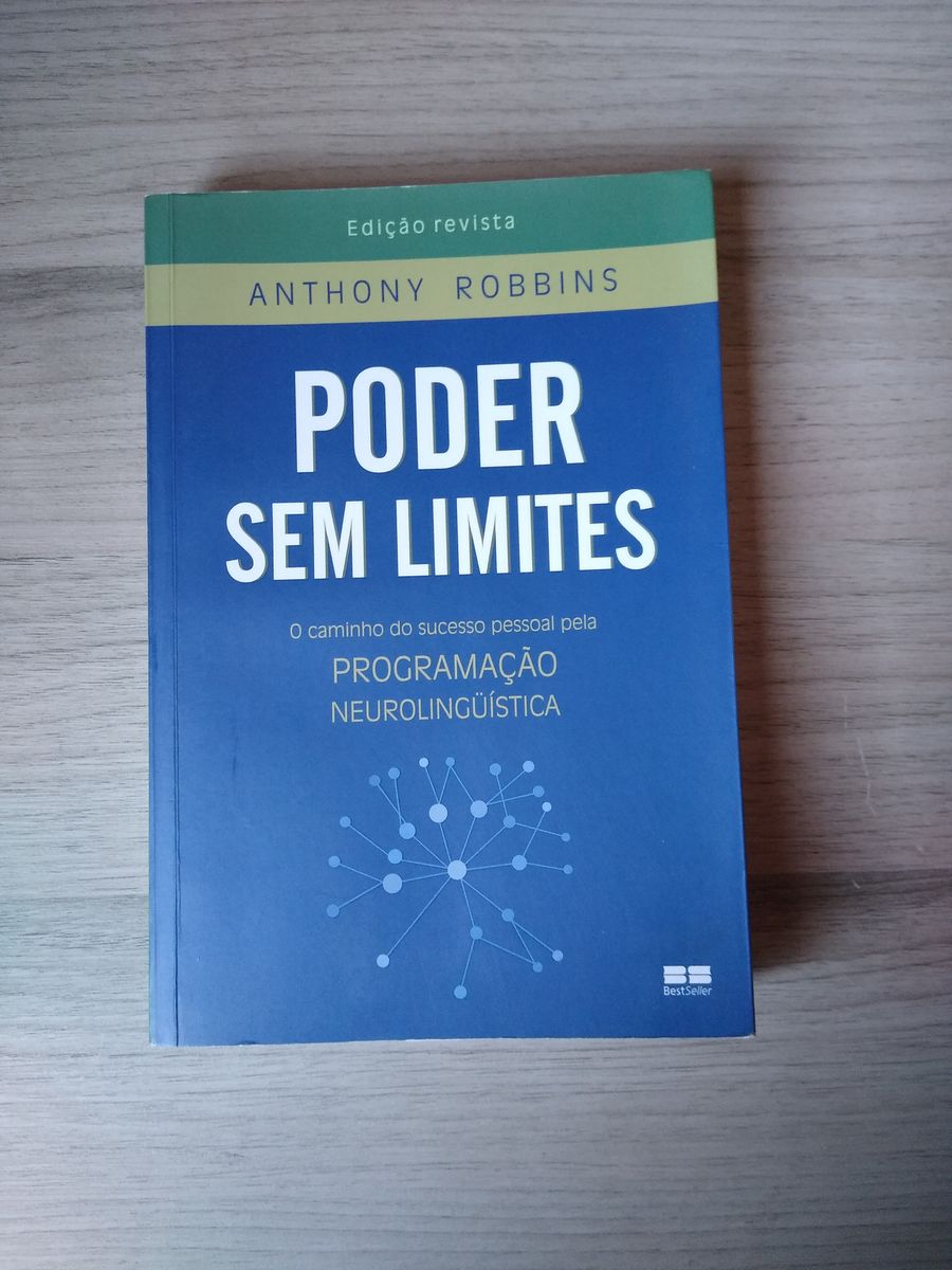 Livro Poder sem Limites de Anthony Robbins | Livro Best Seller Usado ...