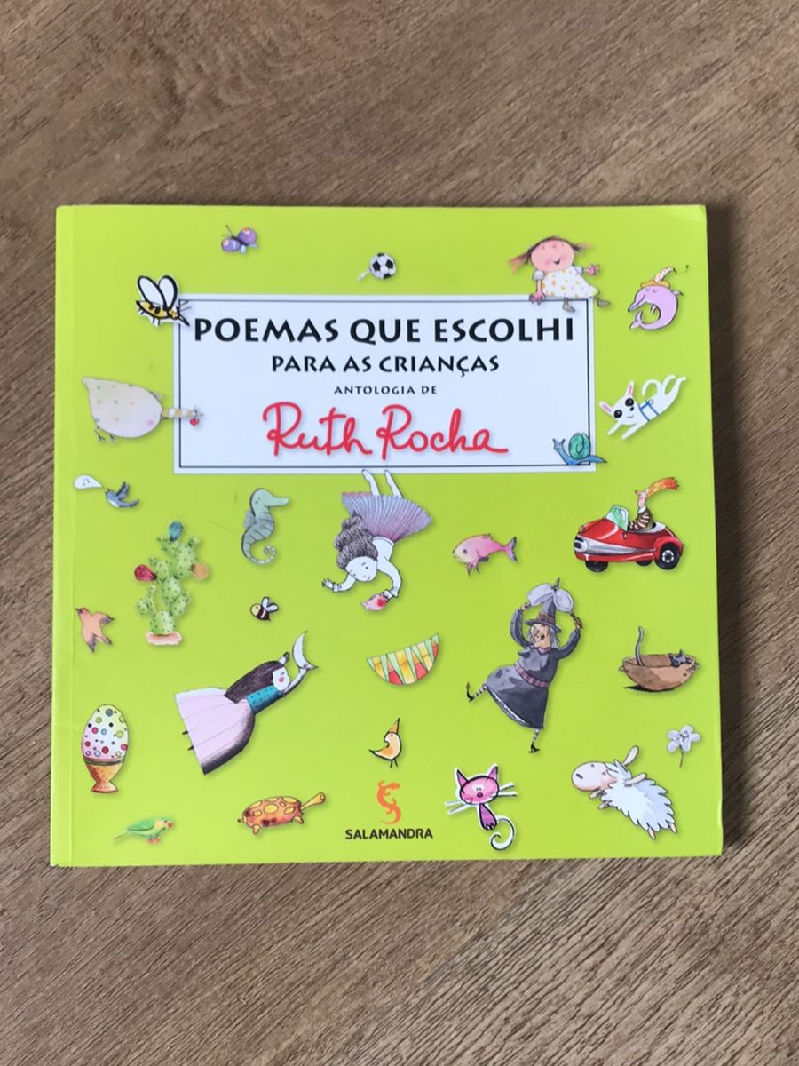 Livro Poemas Ruth Rocha | Item Infantil Editora Salamandra Usado ...