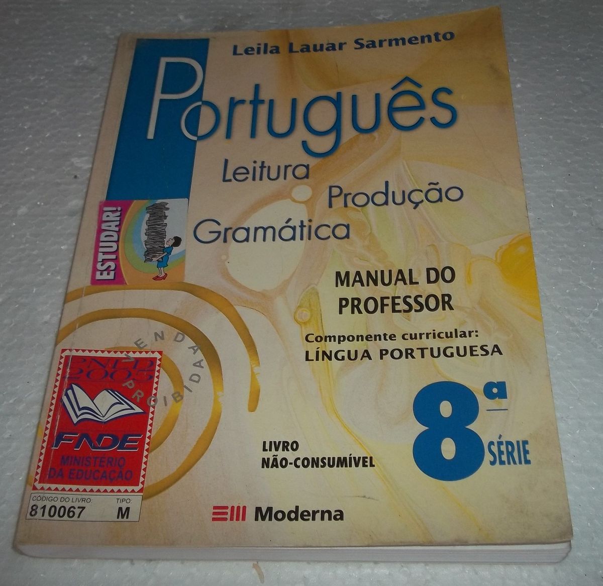 Livro Português 8ª Série - Leitura Produção Gramática - Livro do ...