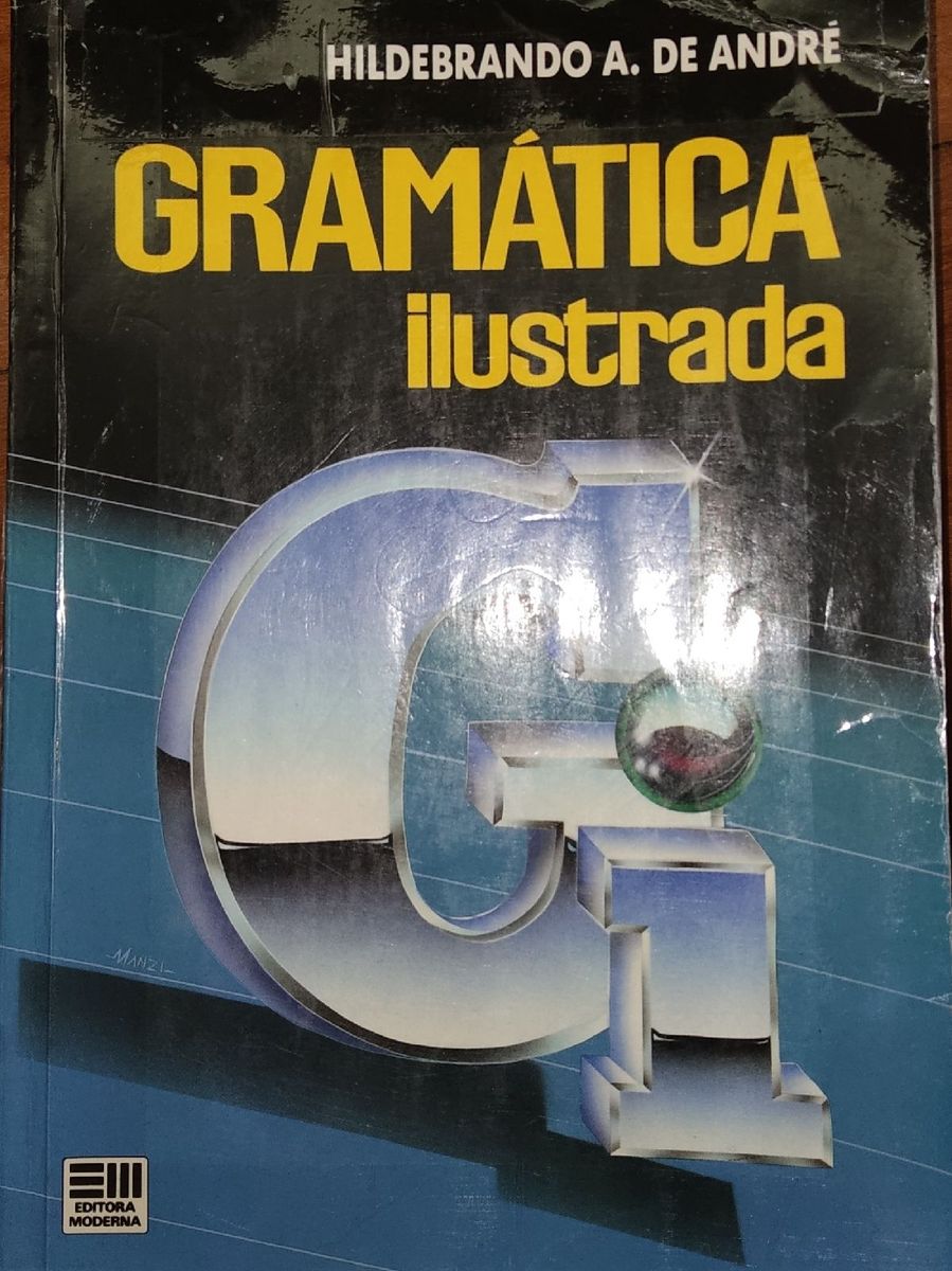 Livro Português Gramática Ilustrada Editora Moderna Didático com ...