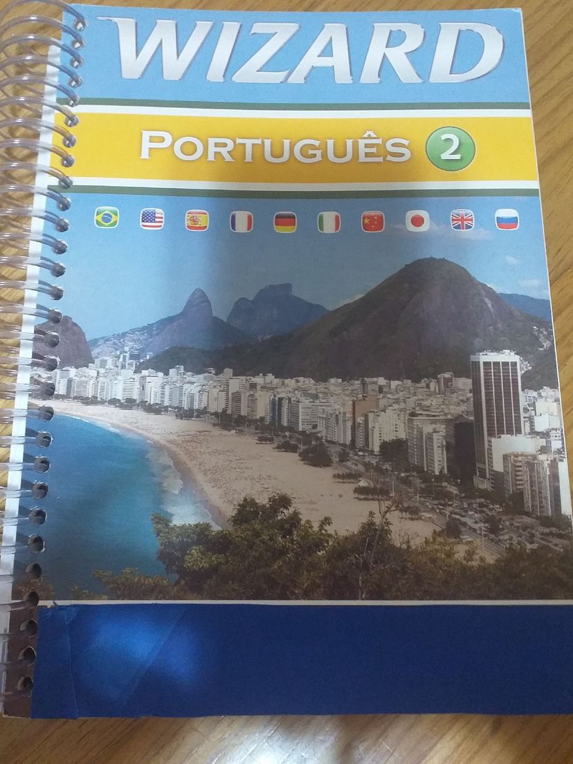 Livro Português para Estrangeiros Wizard | Livro Wizard Nunca Usado ...