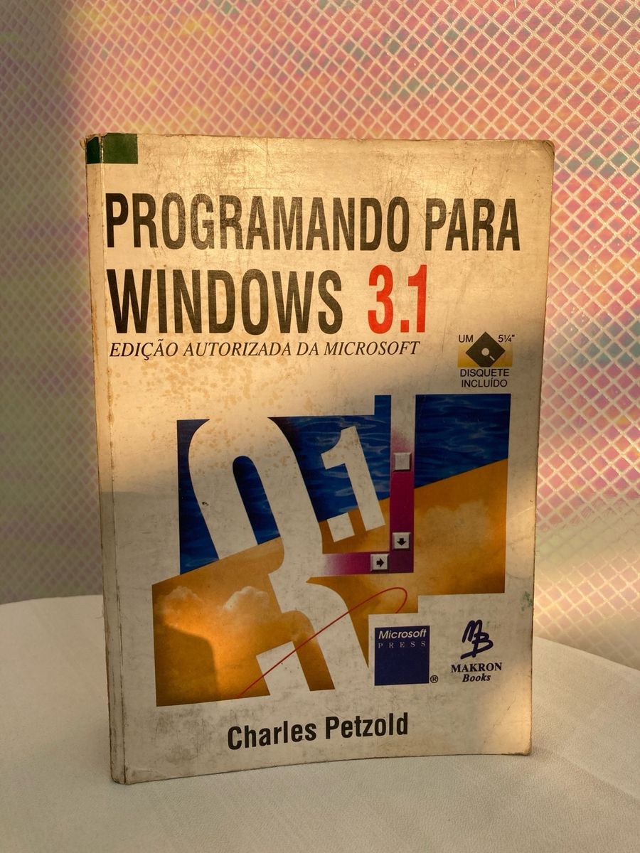 Livro Programando para Windows 3.1 Educa Autorizada Pela Microsoft por ...