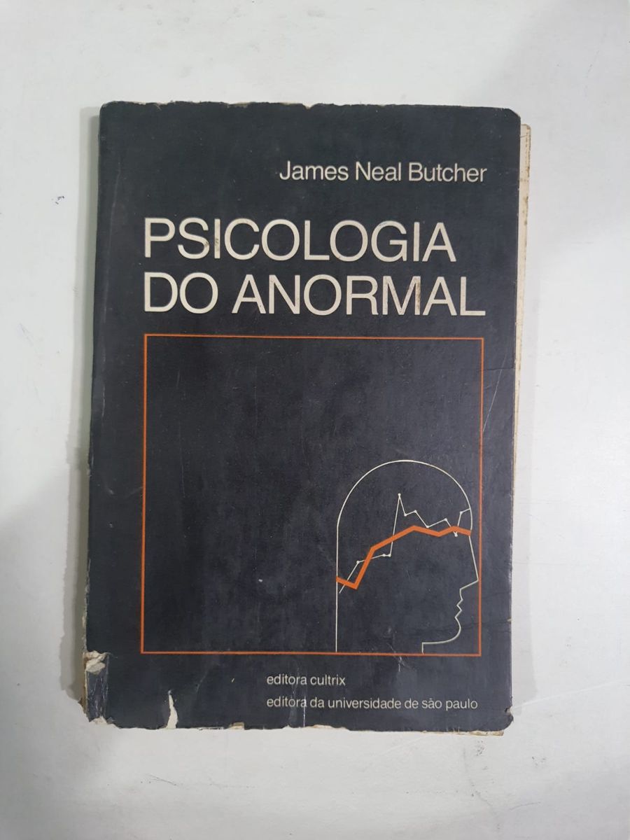 Livro Psicologia do Anormal James Neal Butcher | Livro Cultrix Usado ...