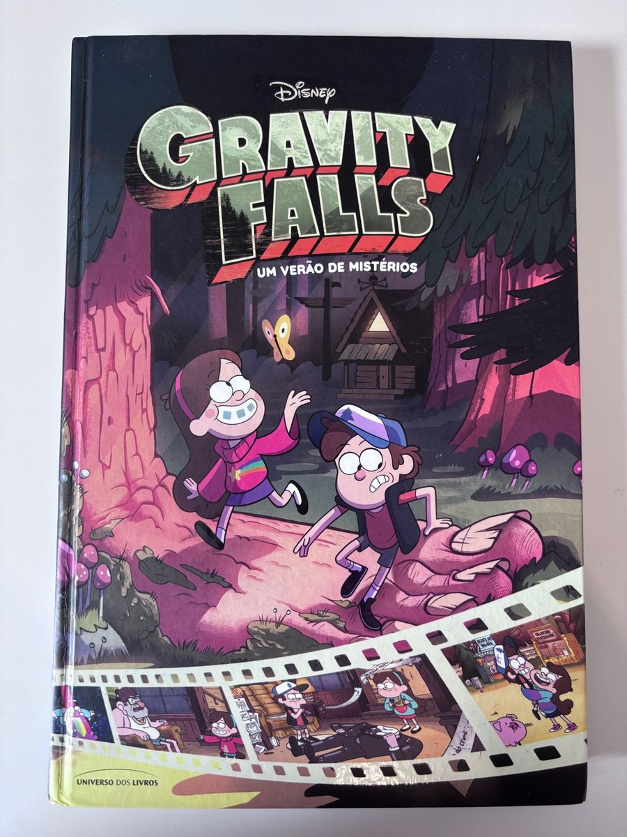 Livro Quadrinho Gravity Falls Um Verão De Mistérios Livro Universo