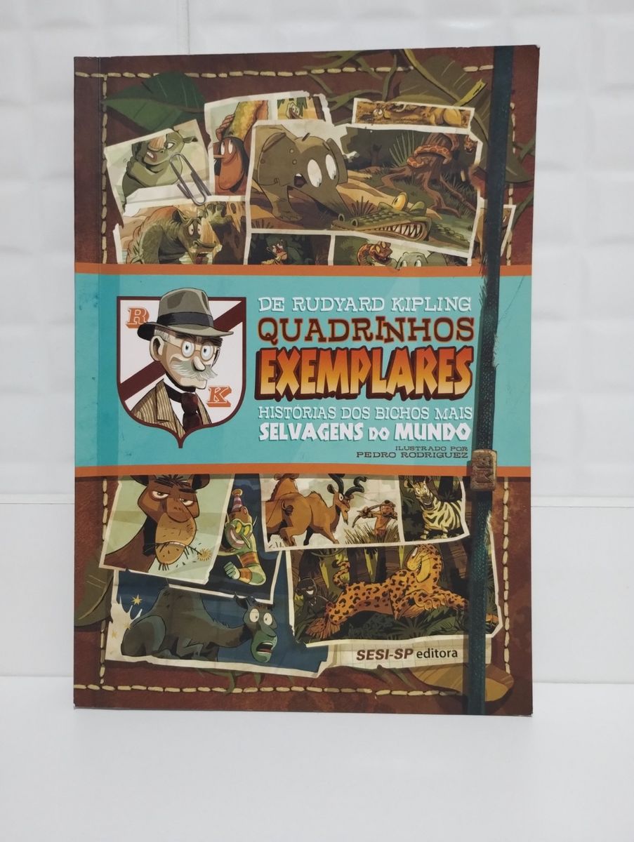 Livro Quadrinhos Exemplares. Histórias Dos Bichos Mais Selvagens do ...