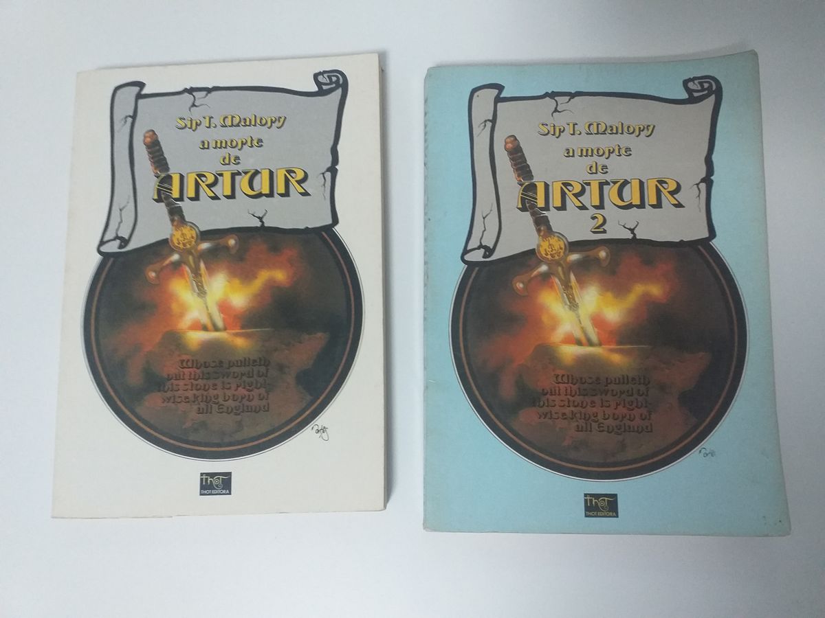 Livros Rei Arthur Volume 1 e 2 | Livro Thot Editora Usado 84546204 | enjoei