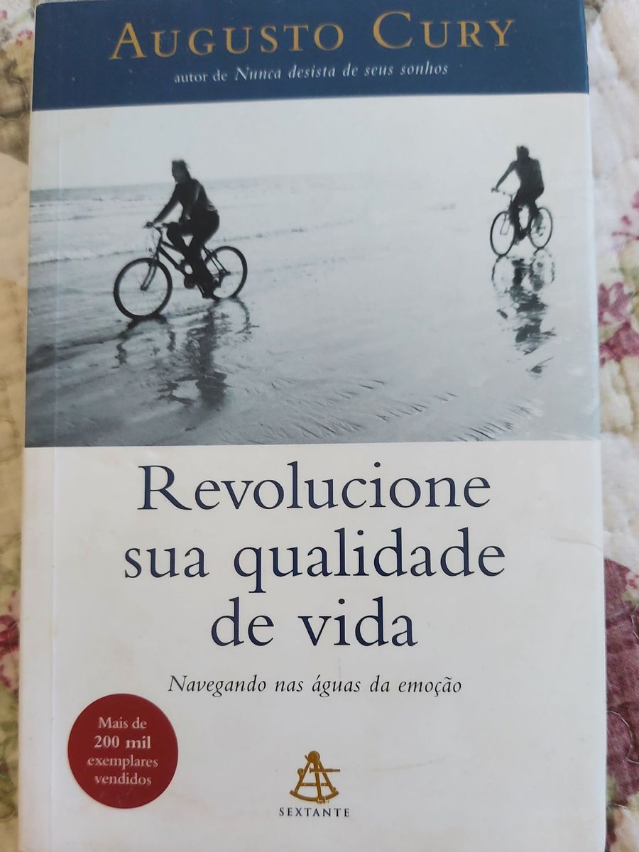 Livro Revolucione Sua Qualidade de Vida | Livro Augusto Cury Usado ... Livro Revolucione Sua Qualidade de Vida | Livro Augusto Cury Usado ...