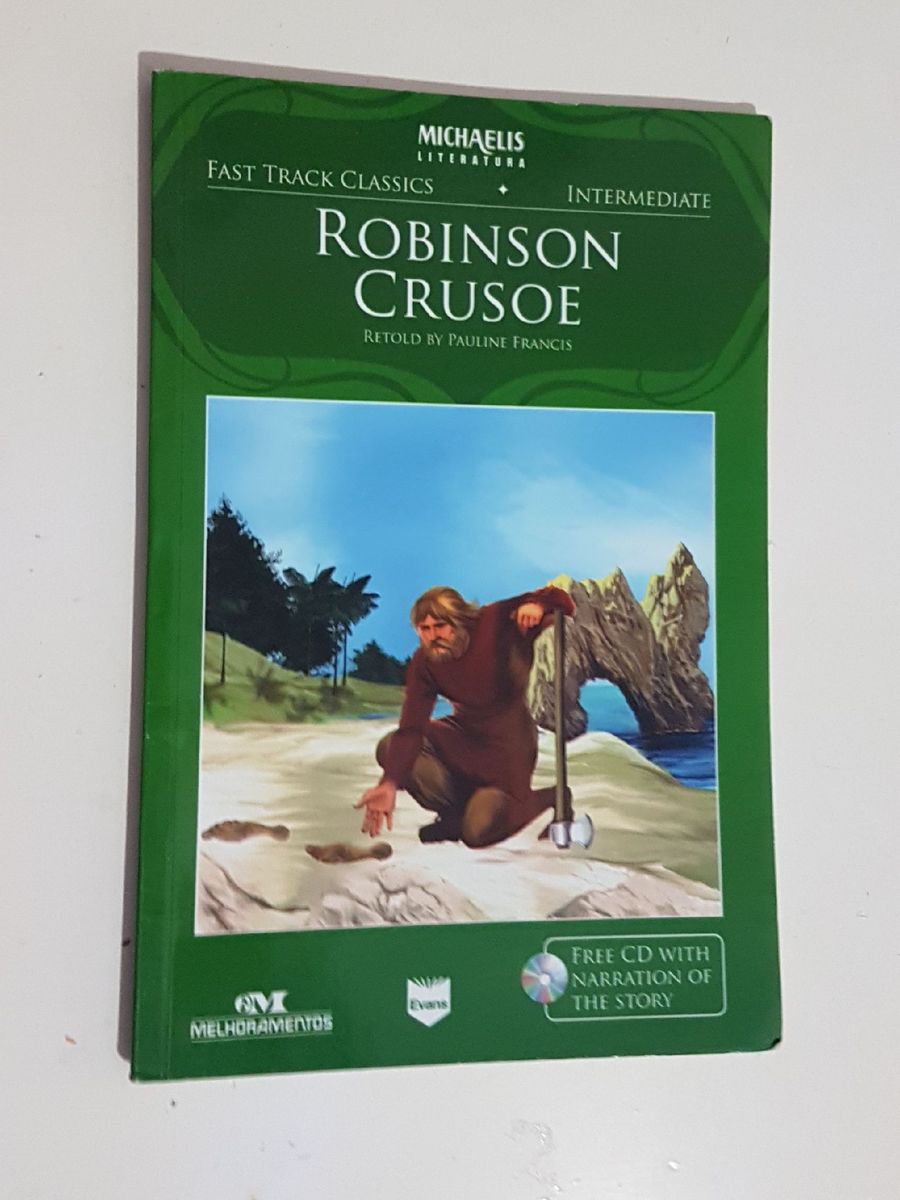 Livro Robinson Crusoe em Inglês | Livro Michaelis Melhoramentos Usado ... Livro Robinson Crusoe em Inglês | Livro Michaelis Melhoramentos Usado ...